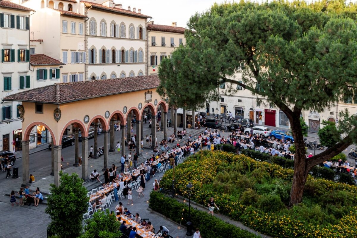 A Firenze c’è una festa di quartiere con il cibo al centro di ogni ...