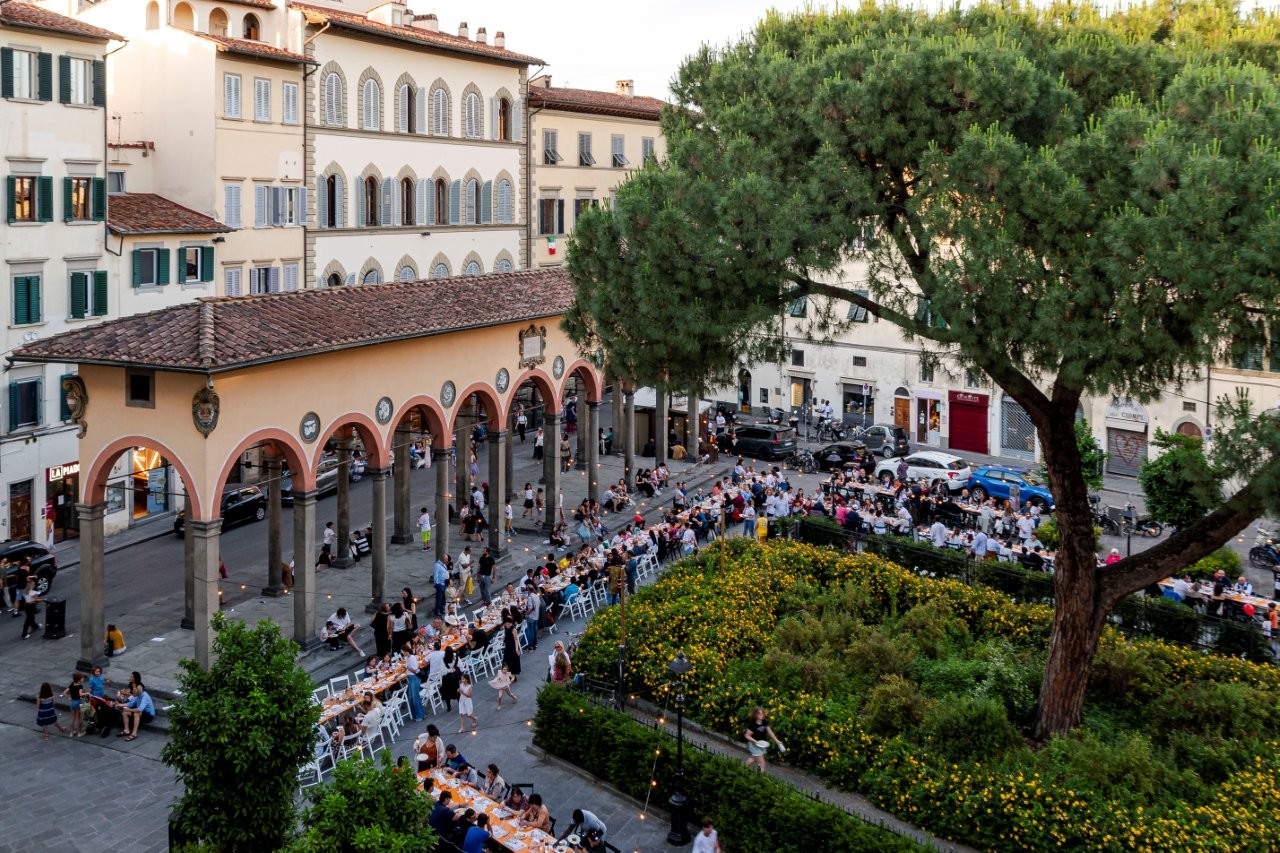 A Firenze c’è una festa di quartiere con il cibo al centro di ogni ...